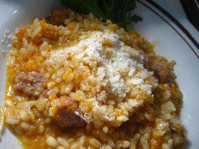 A Tavola con Mammazan: Risotto rustico con salsiccia e zucca