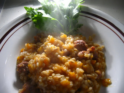 A Tavola con Mammazan: Risotto rustico con salsiccia e zucca