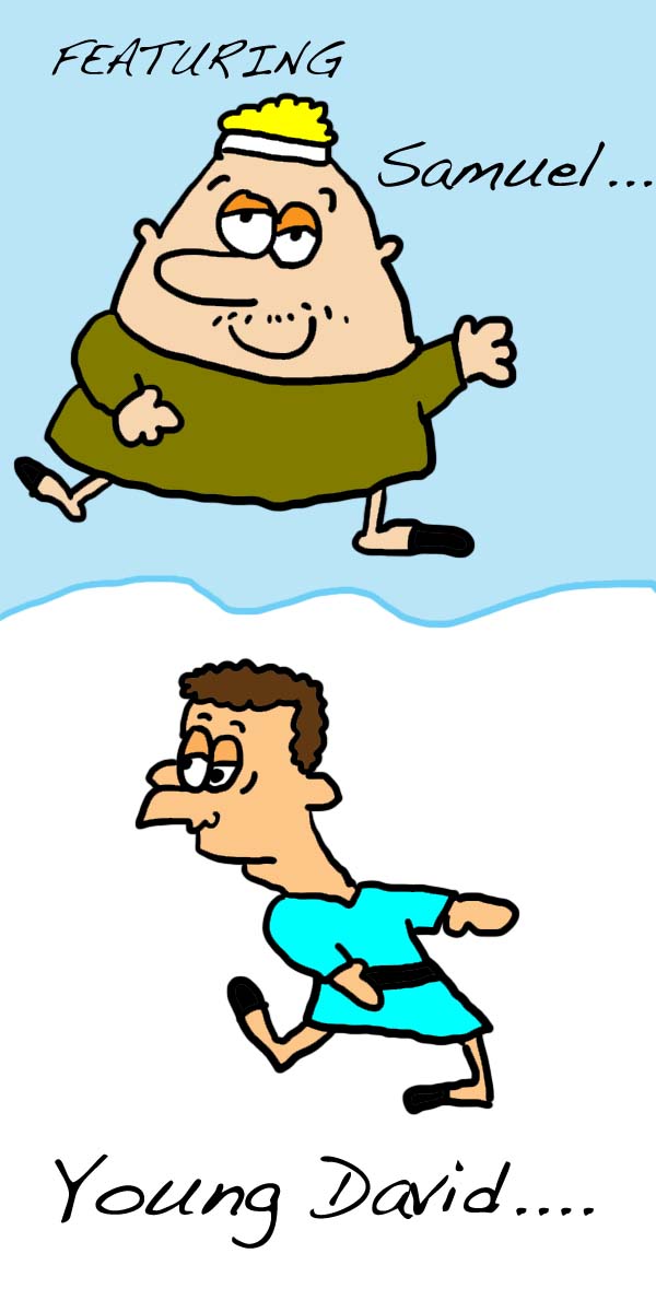Bible Cartoon: Finding David