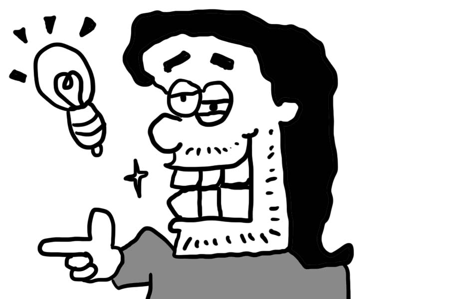 Bible Cartoon: Jesus: Fish and Loaves