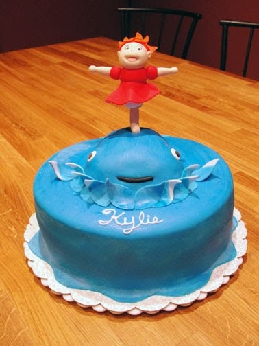 A Ponyo Cake For Kylie | MamaWa's Cake Journey
