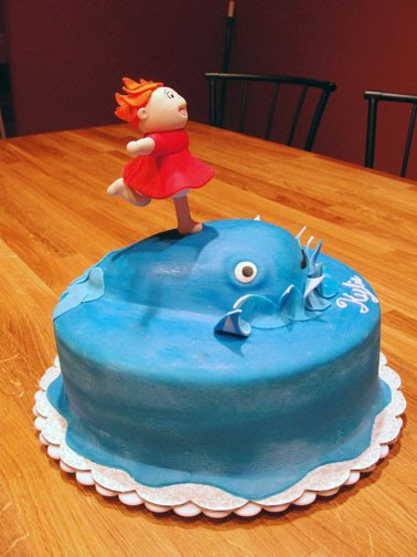 A Ponyo Cake For Kylie | MamaWa's Cake Journey