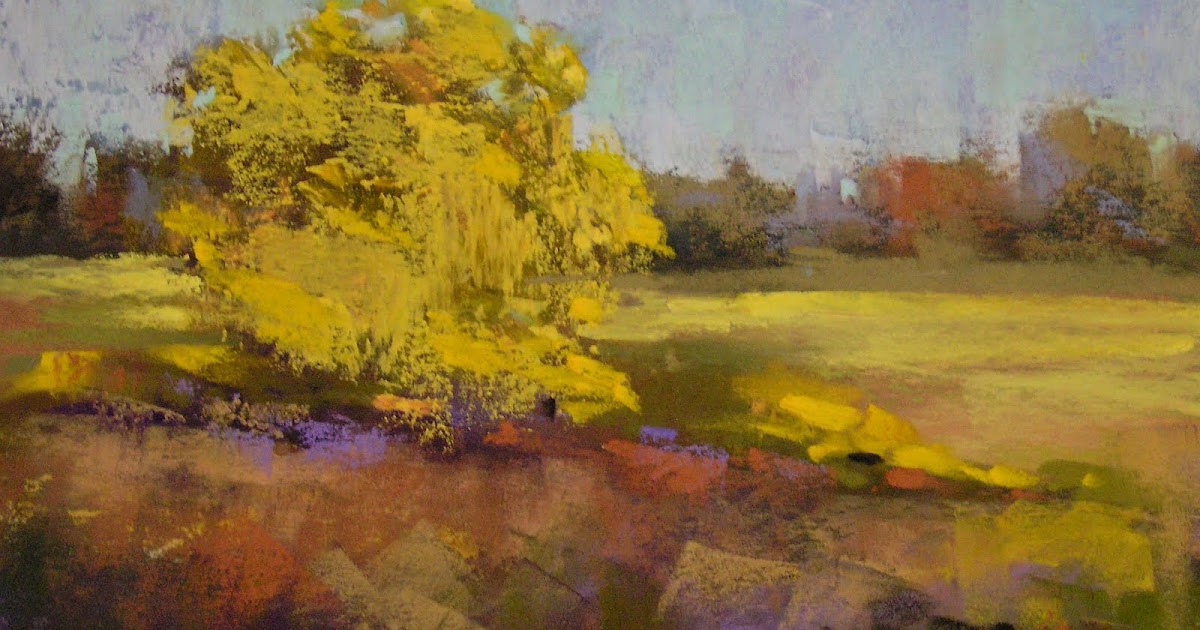 Painting My World: Yellow Tree Autumn Painting