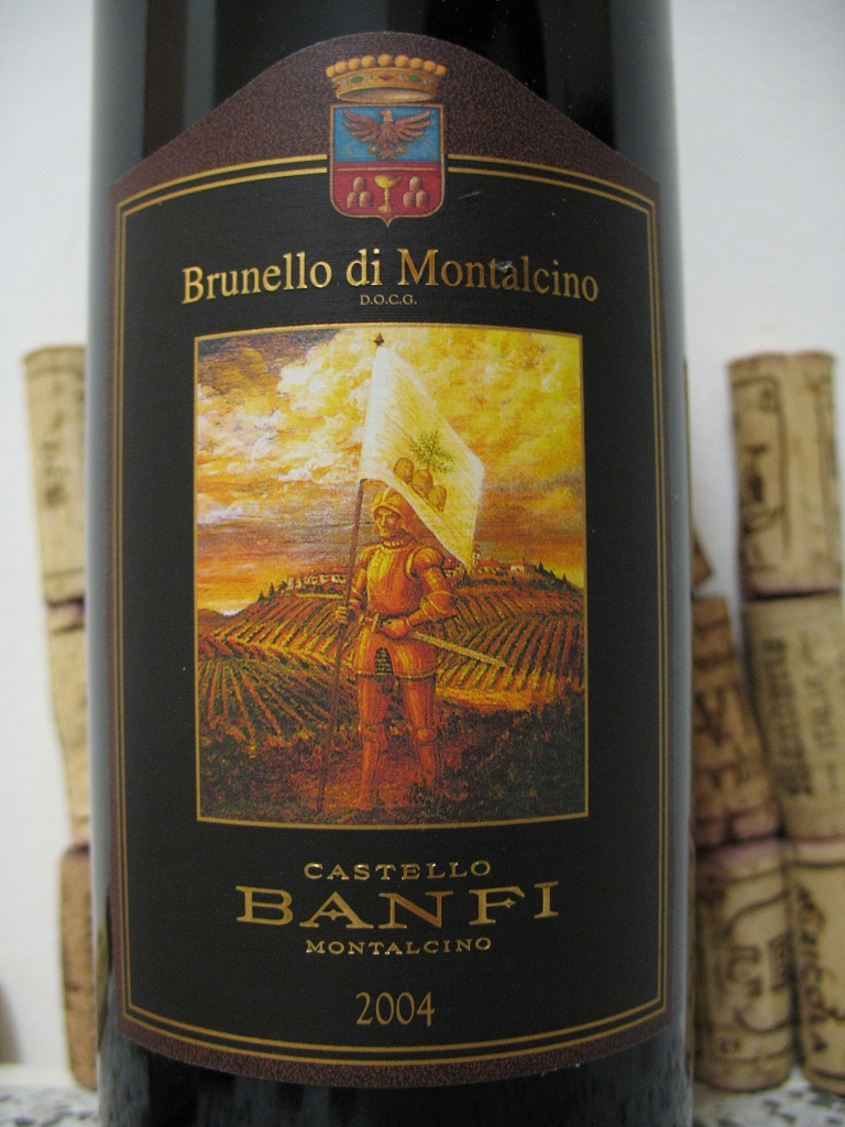 Brunello di Montalcino - Castello Banfi - 2004 ~ Vinhão! Blog