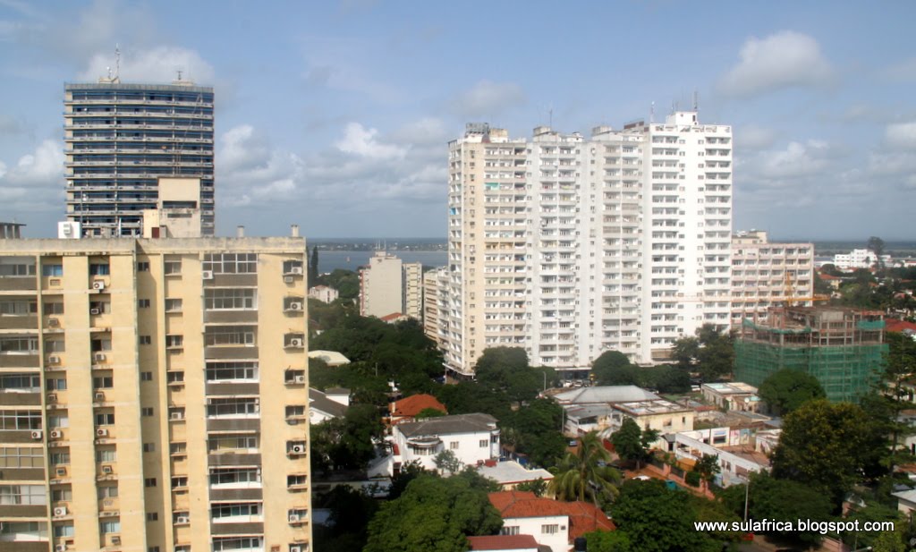 Pelo leste do sul de África: Maputo - novas vistas quase aéreas - V