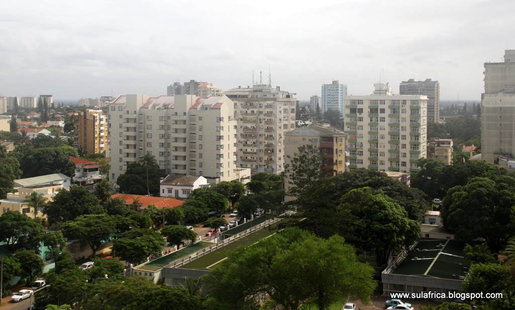 Pelo leste do sul de África: Maputo - novas vistas quase aéreas - V