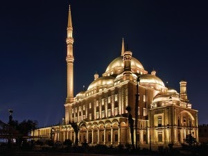 Egyptian Civilization @ Night: Salah Al Din Citadel, Cairo, Egypt