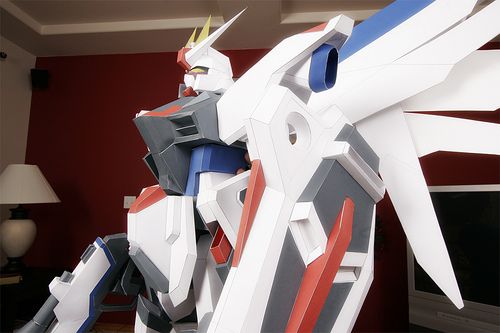 G-A-M-E-Z: Unbelievable "Paper" Made Gundam