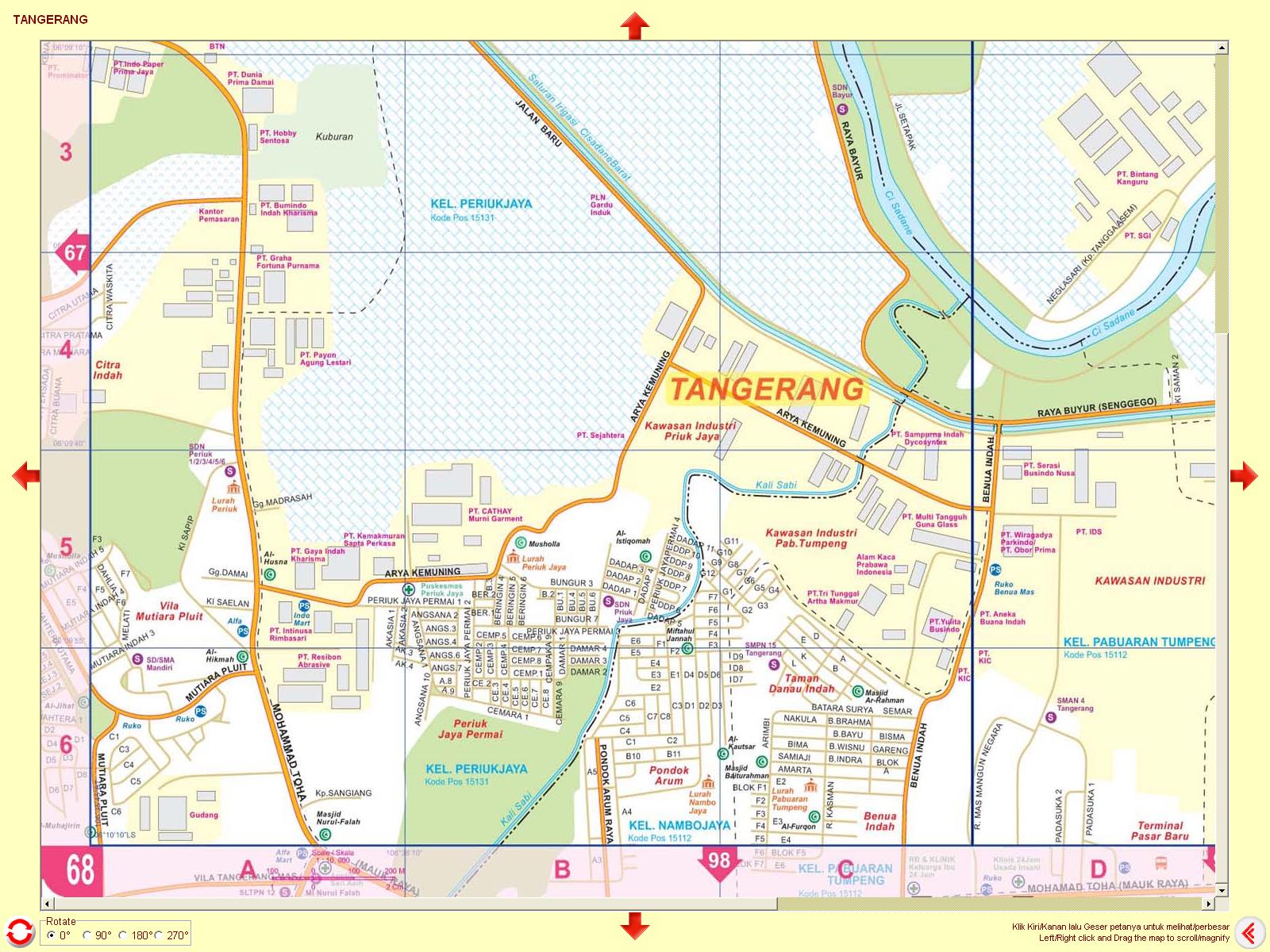 Business Map: Peta Kerjaan di Daerah Tangerang Kota