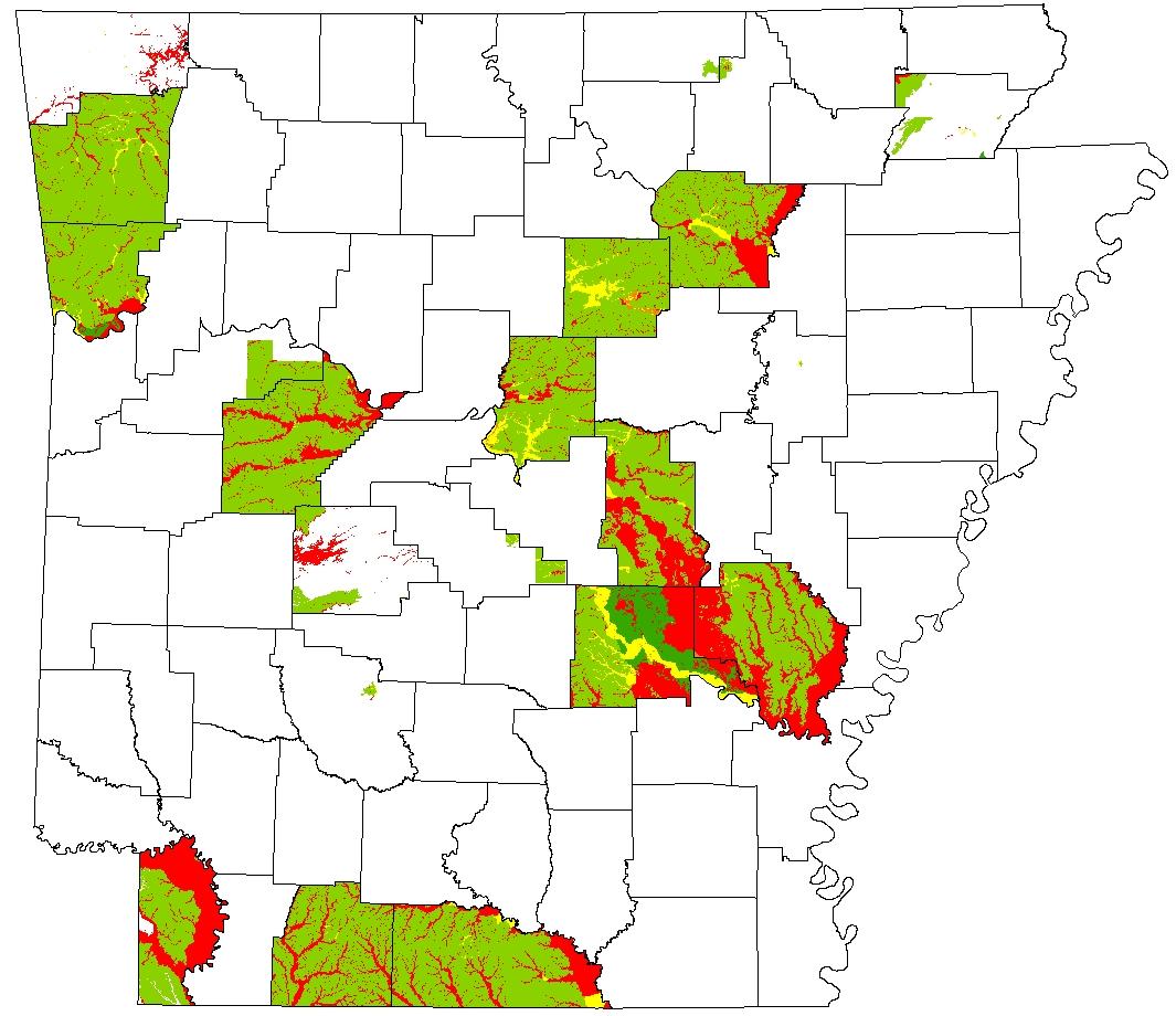 Arkansas' GeoStor: DFIRM Data Available