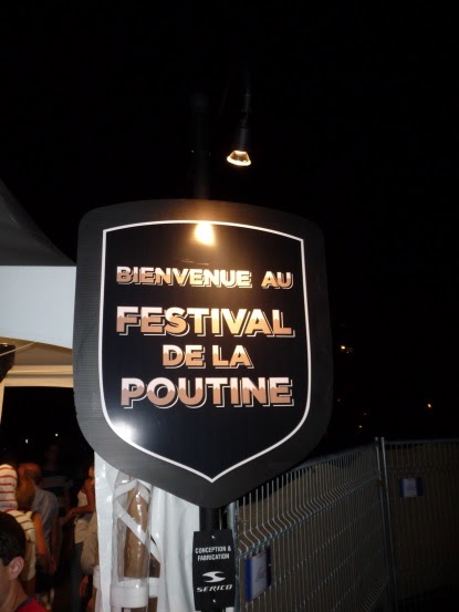 Mes aventures au Québec: Festival de la Poutine