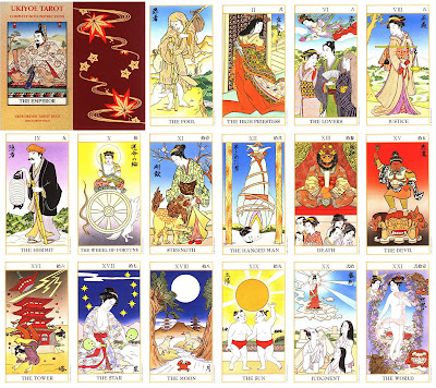 ☼TaroT: Ukiyo-e y estilo japones en el Tarot