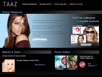 BLOGUEANDO - IDEAS: Taaz Online Makeover