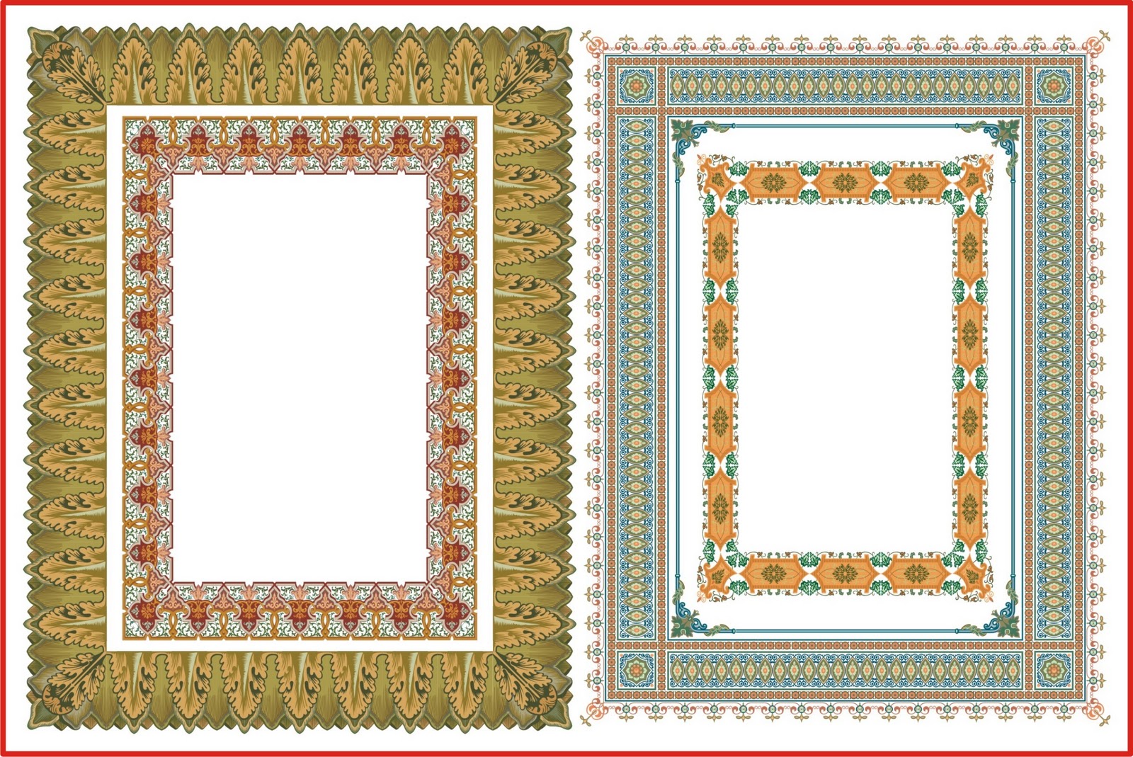 BLOG BISNIS CARI DOLLAR ONLINE GRATIS !: Islamic Frames