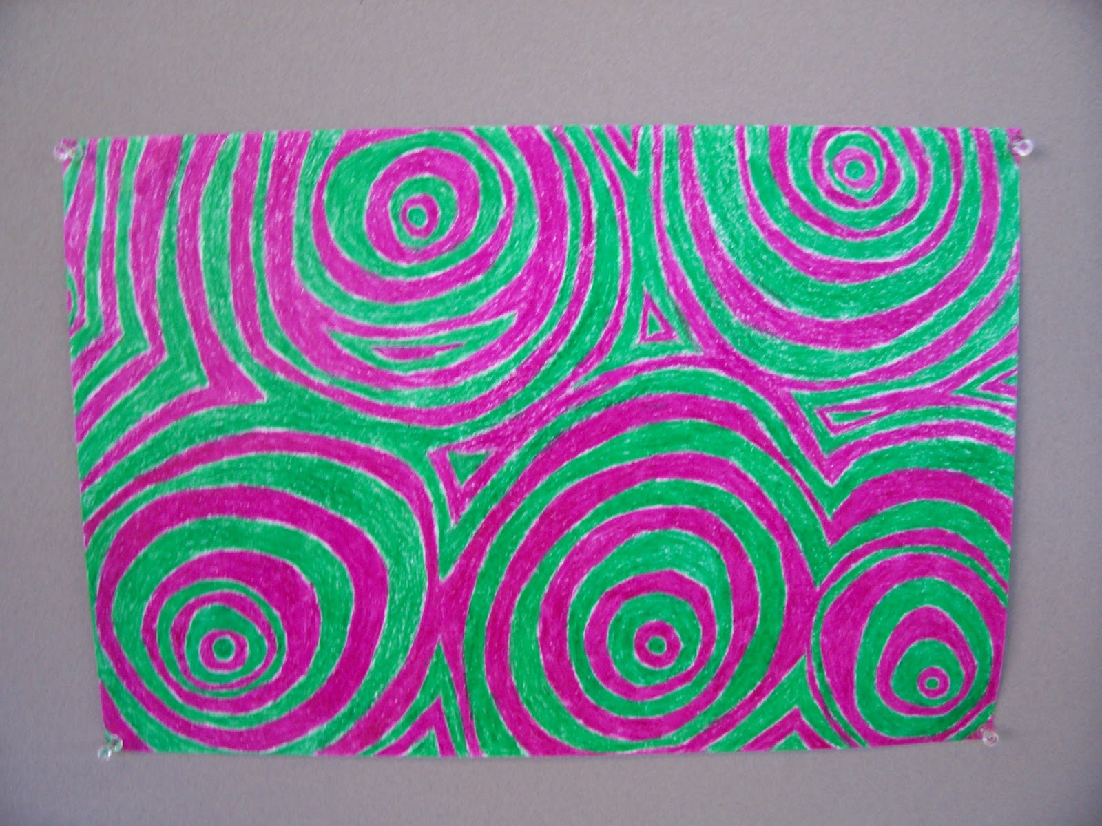 Irvington Community Middle School Art: Radial Designs-6th grader's ...