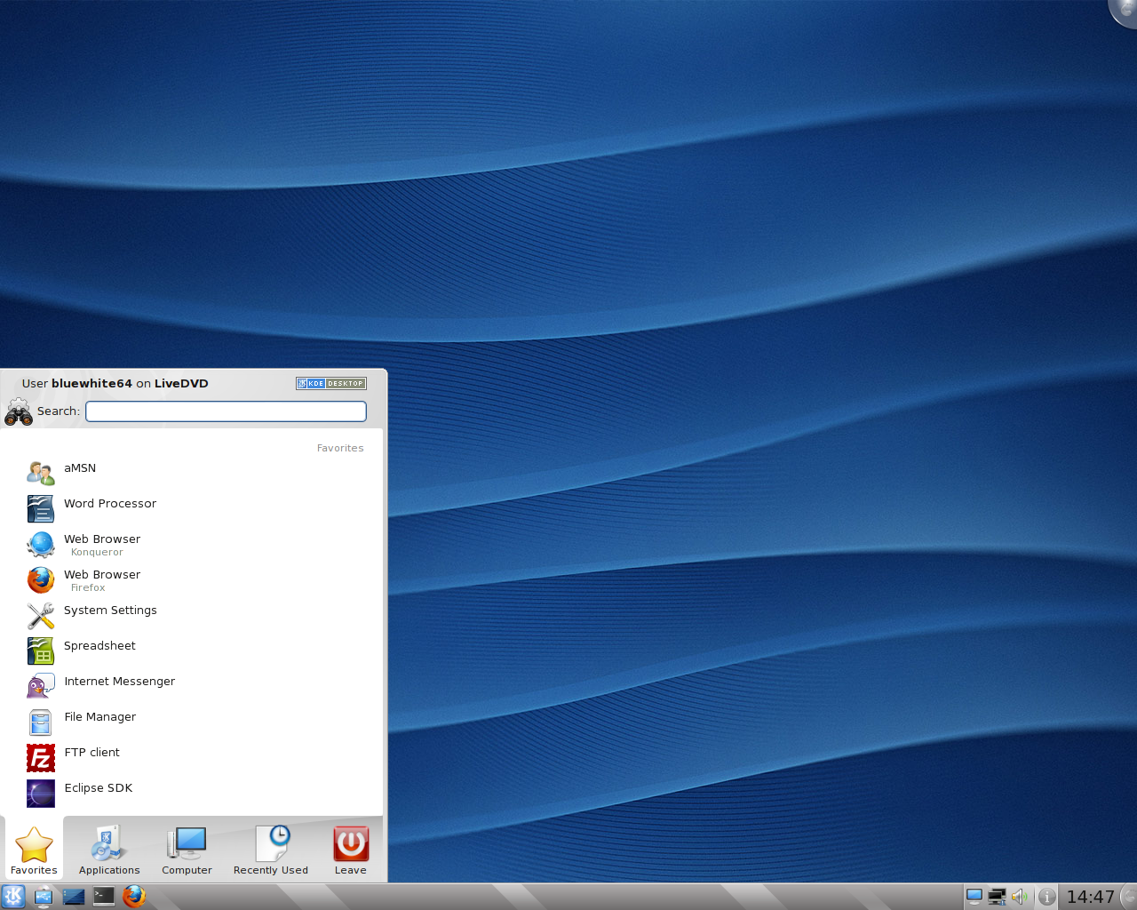 Baixaki Linux: Bluewhite64 Linux