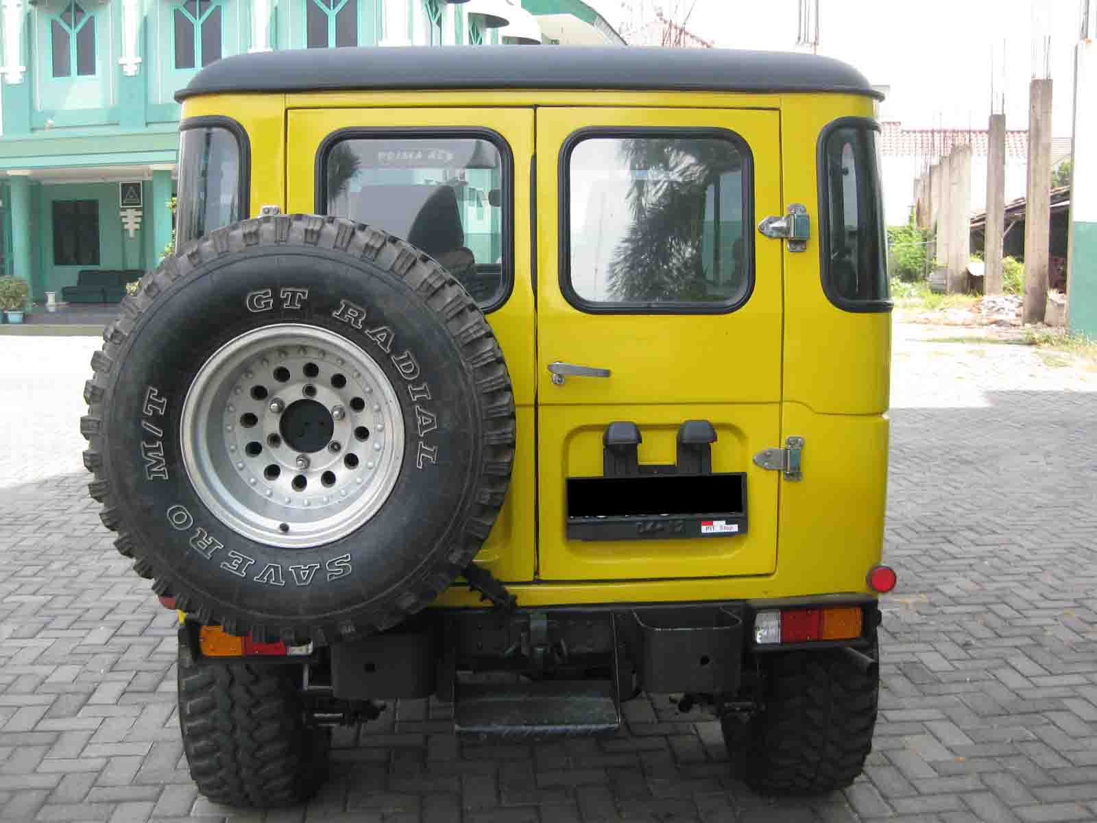 Blog Mobil Lawas: Jual Toyota Hardtop FJ40 Th 1980 harga 80 jt/nego