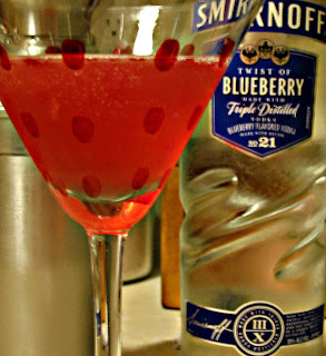 Vicarious Foodie: Blueberry Cosmopolitan