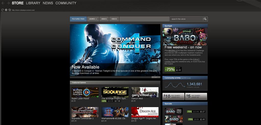 Loner Gamer: Steam: Your True PC Gaming Destination