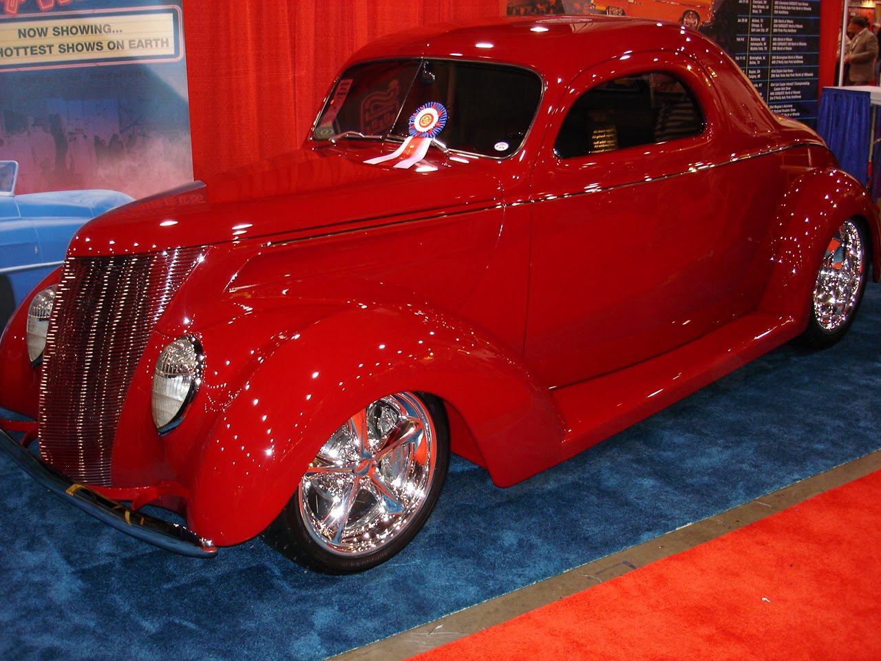 Fabricio Stadler: Ford 1937 coupê - Scarlet Phantom