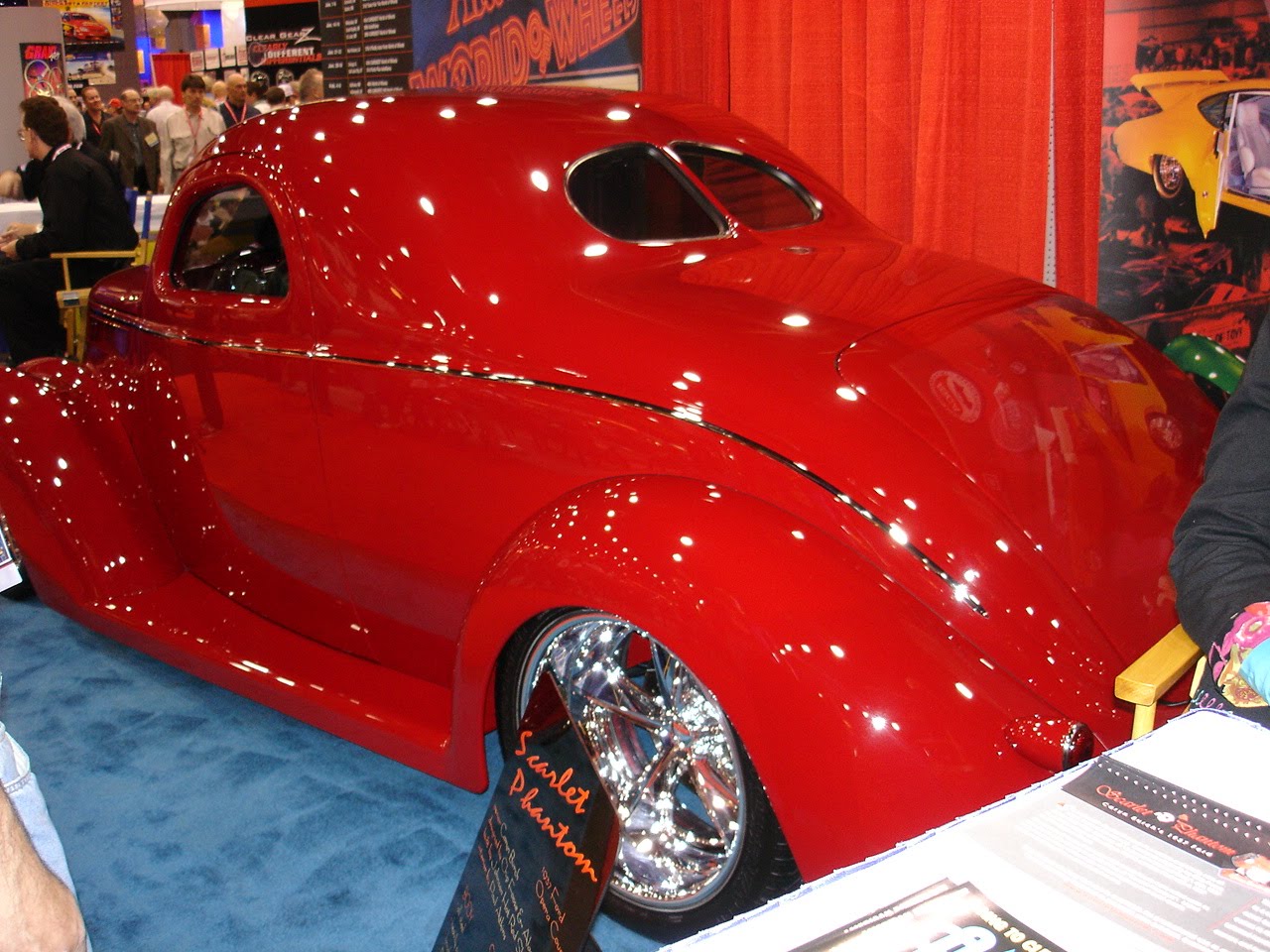 Fabricio Stadler: Ford 1937 coupê - Scarlet Phantom