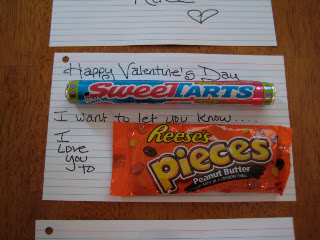 Creative Party Ideas by Cheryl: Valentine Candy Card