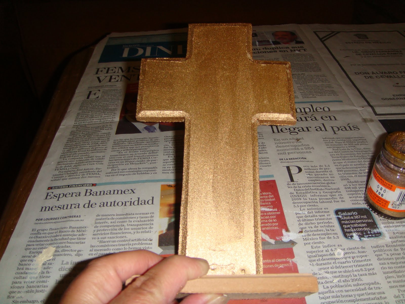 De las manos de mamá: TUTORIAL PARA CRUCES CRAQUELADAS