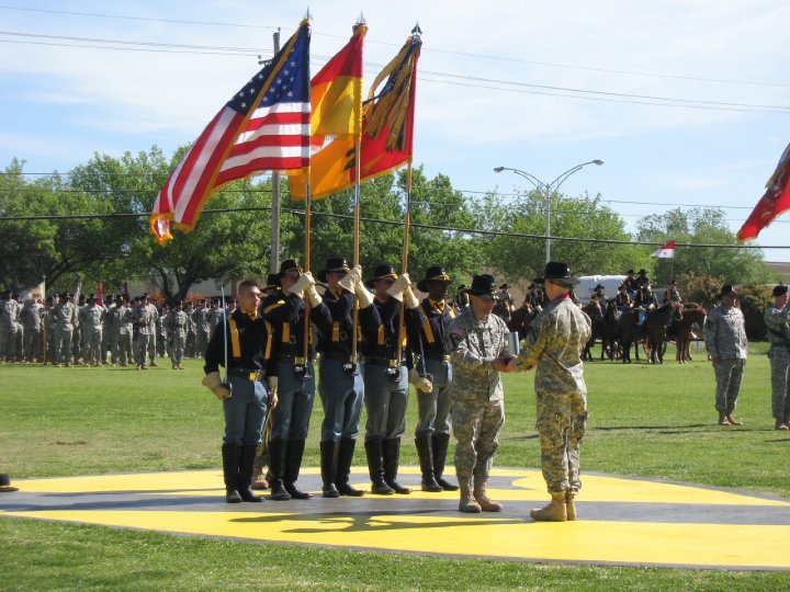 The Change of Command Ceremony