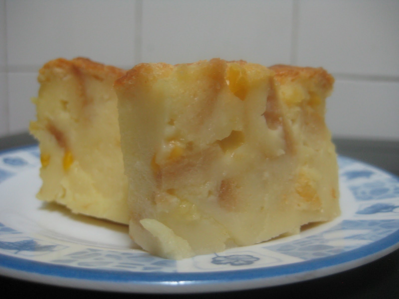 Our Journey: resepi bingka roti dan jagung