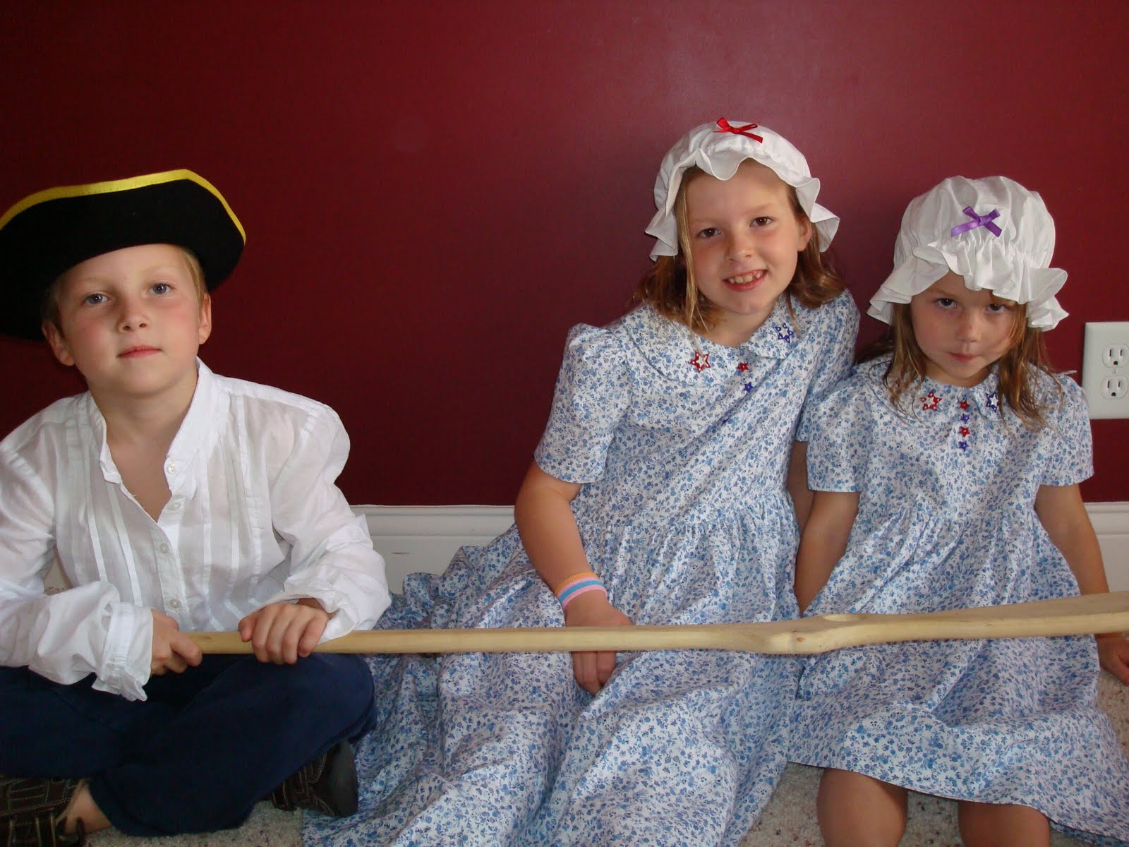 Hedrick Family: Colonial Days Costumes and Raggedy Ann/Andy