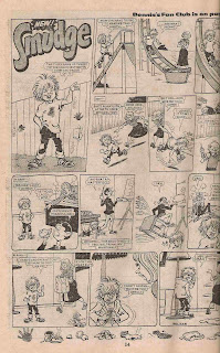 Peter Gray's UK Comic Artists: John Geering's Beano's Smudge