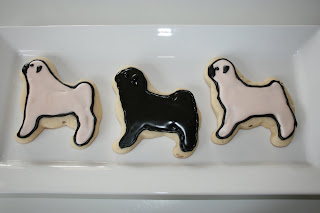 Red Velvet Armadillo: Pug Cookies