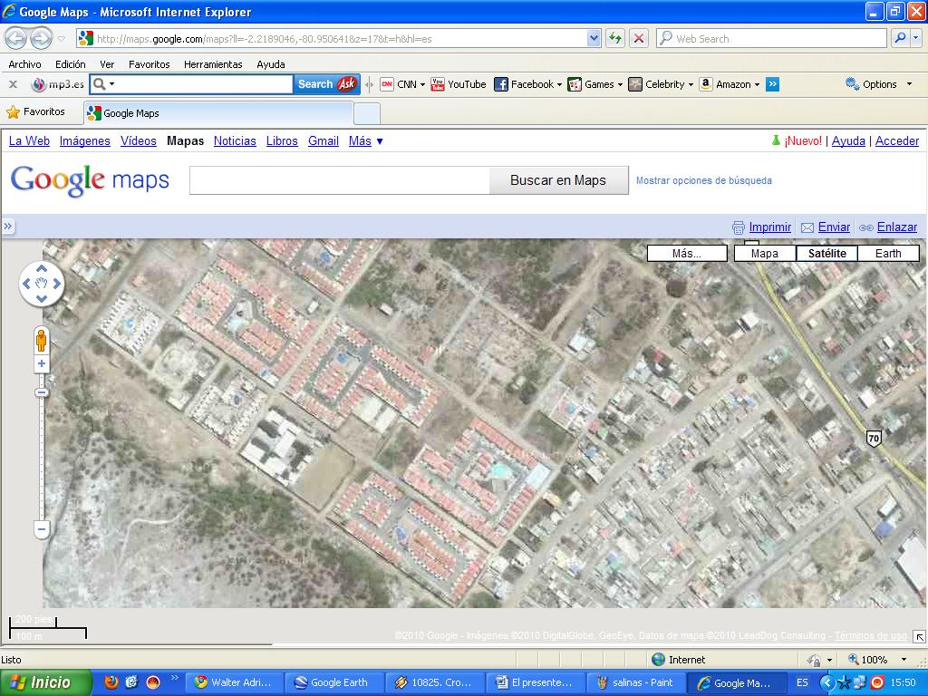 walter: Cantón Salinas Ecuador en google earth y google map