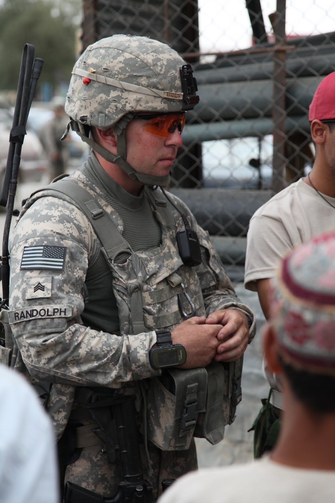 401st Military Police Company: Outside COP Sayed Abad