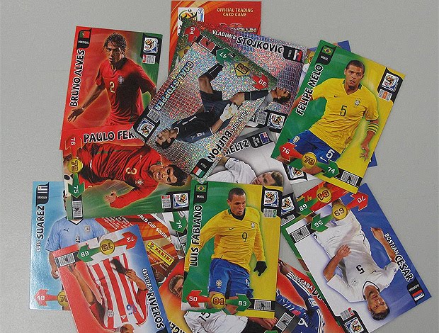 BlogdoDudesoares: FIGURINHAS DIVIDEM ESPAÇO COM CARDS DA COPA DO MUNDO