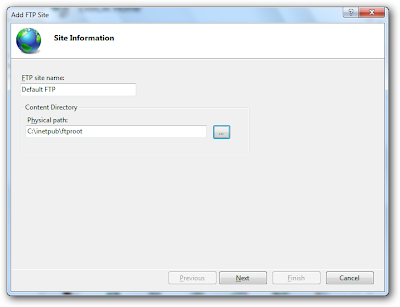 WeB LoG'S JuUiER: Enable FTP on Windows 7