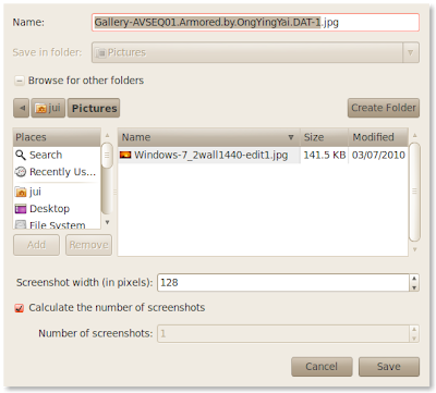 WeB LoG'S JuUiER: Create screenshot galley by Totem