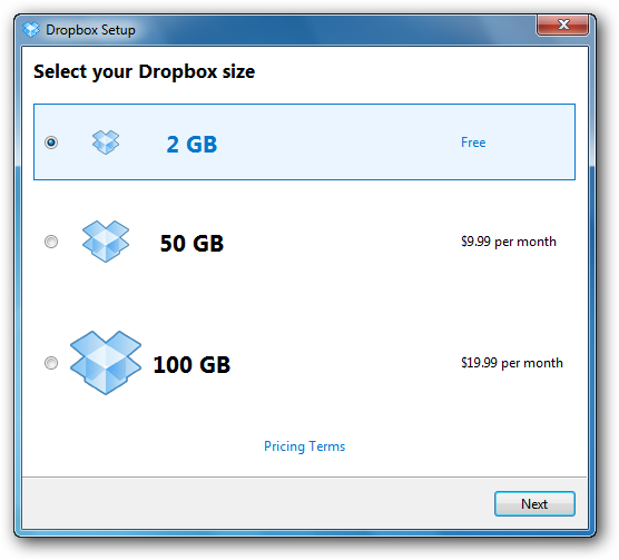 WeB LoG'S JuUiER: Install dropbox in windows