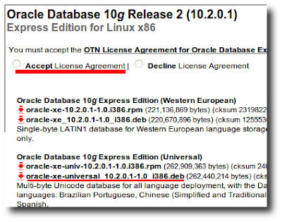 WeB LoG'S JuUiER: Installing Oracle XE on Ubuntu