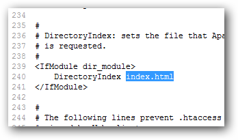 WeB LoG'S JuUiER: Set default document Apache2 in Lucid