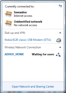 WeB LoG'S JuUiER: Set up Ad hoc network on Windows 7
