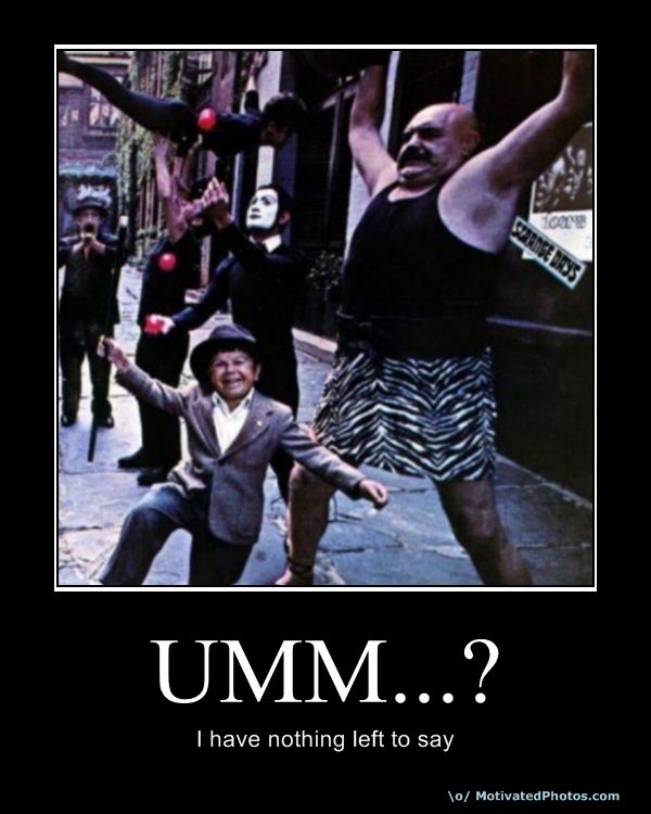 That made me lol.: The word of the day is...UMMM