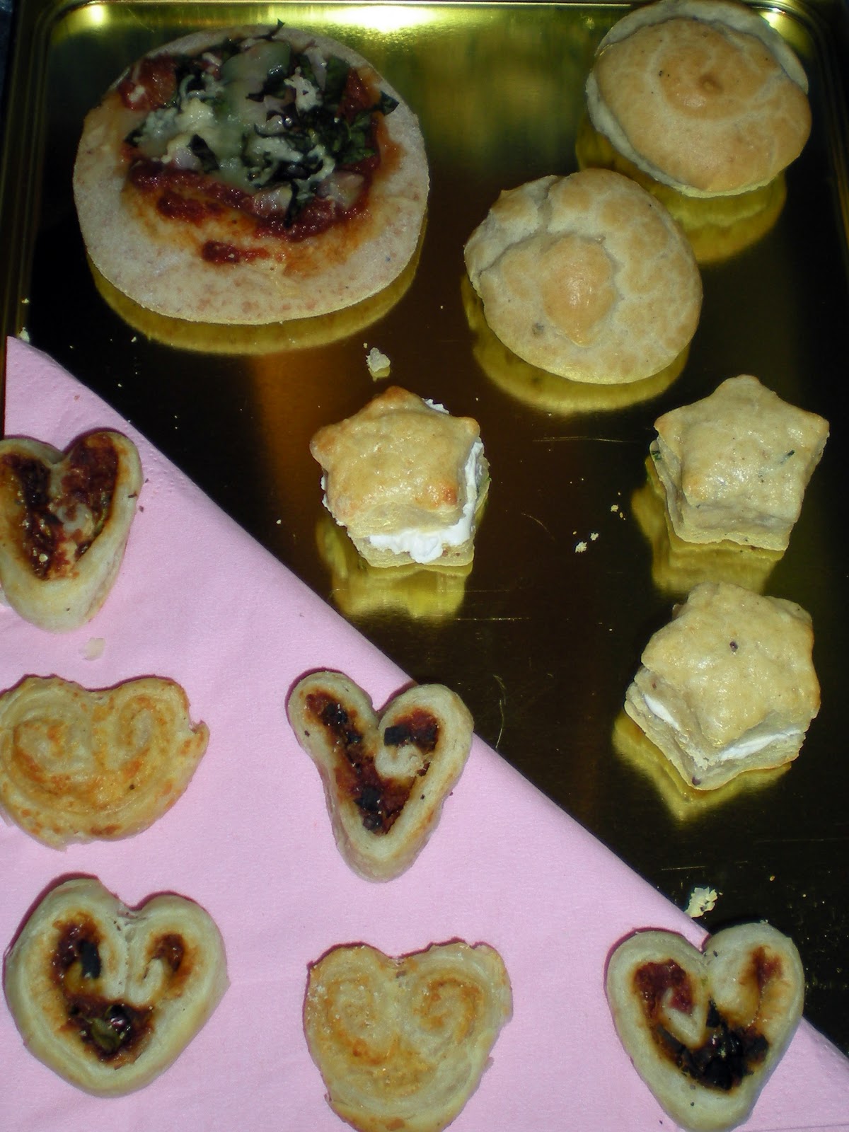 The Sprouting Teapot: Savoury Canapes and a Gluten-Free Cake