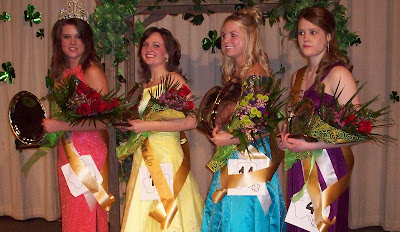 The Odom's in Wellington: Miss Irish Rose Pageant