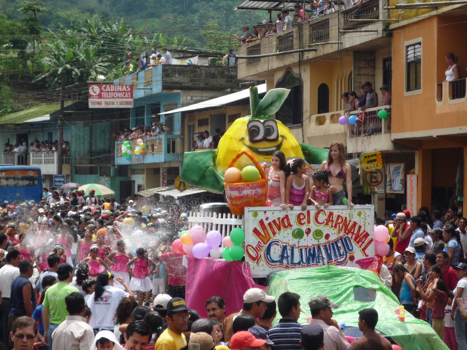 Caluma: El mejor carnaval del Ecuador en Caluma
