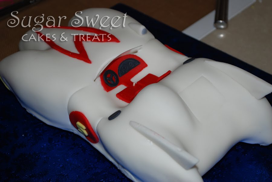 Sugar Sweet Cakes and Treats: Speed Racer Mach 5 Cake