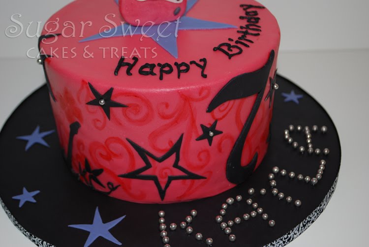 Sugar Sweet Cakes and Treats: Rock n' Roll Guitar Cake