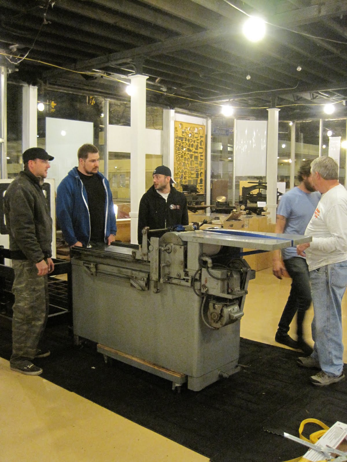 Western New York Book Arts: Our New Baby: The Vandercook 4