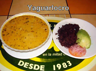 Gastronomia: Yaguarlocro