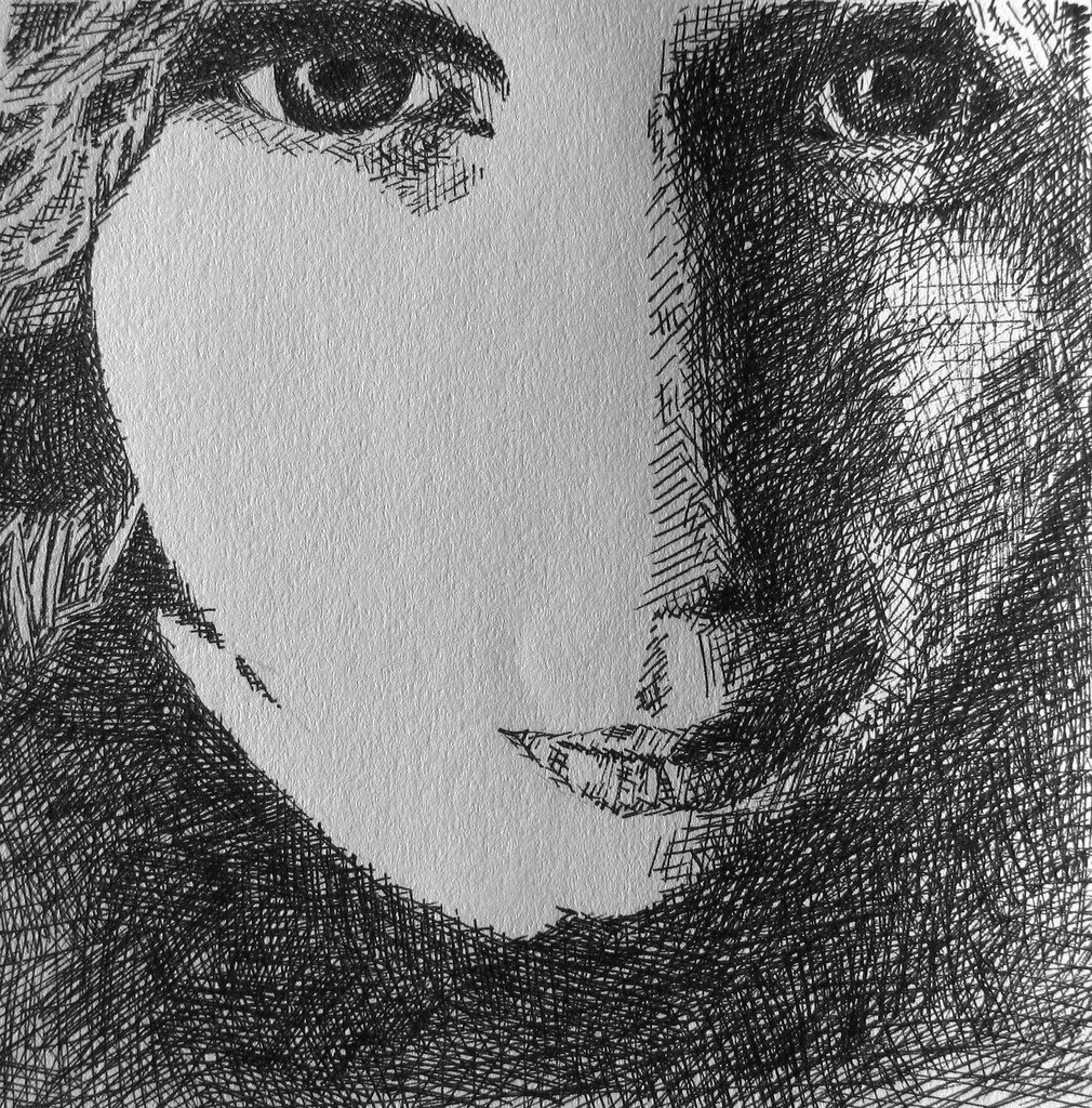 Desideratum ~ Art ~ Jewelry ~ Life: Cross-Hatching Practicing